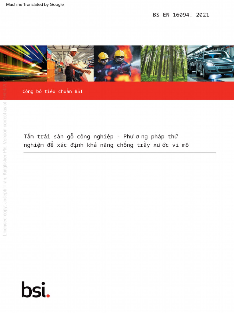 16094-2021 - BS en - VN | PDF