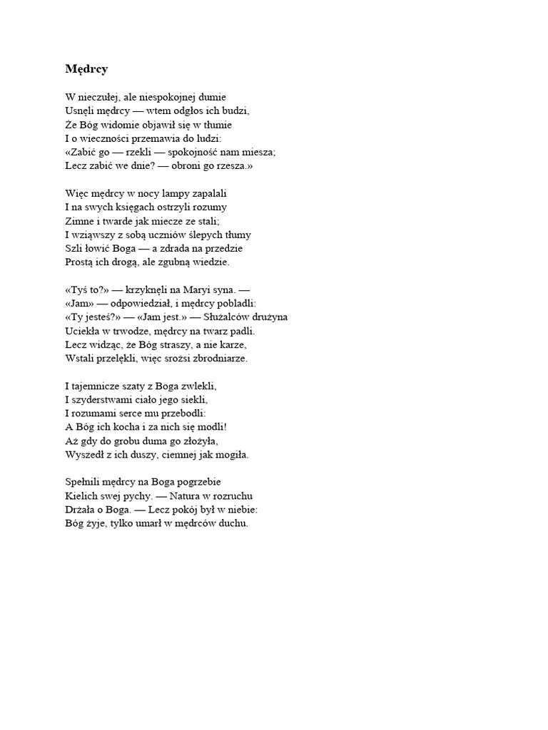 Wiersze Mickiewicz 15.01 | PDF