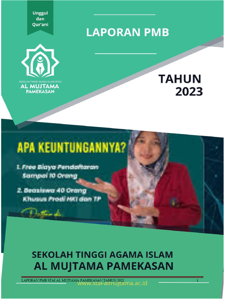 Laporan PMB 2022 | PDF