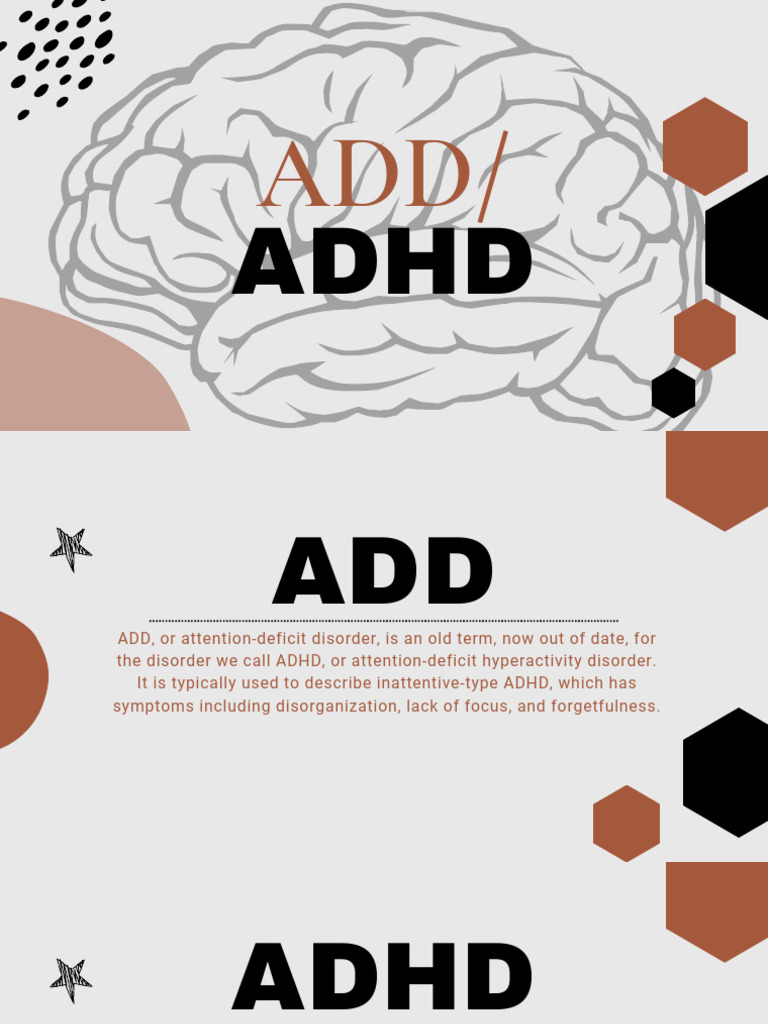 ADHD Presentation | PDF | Attention Deficit Hyperactivity Disorder ...