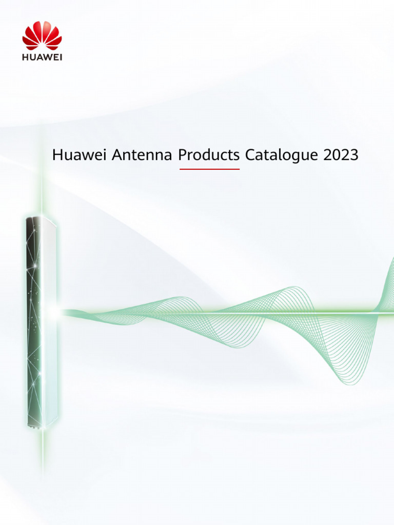 Huawei Antenna Products Catalogue 2023 4 PDF Free | PDF | Cellular ...