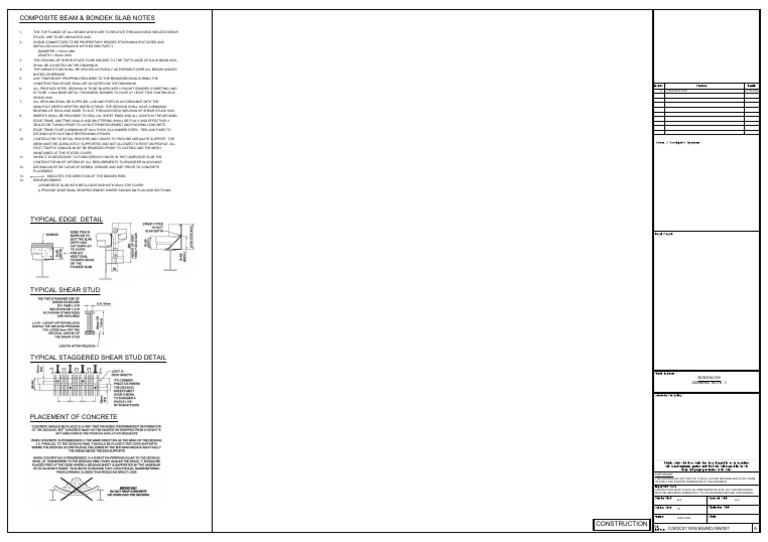 General Note | PDF | Beam (Structure) | Structural Engineering