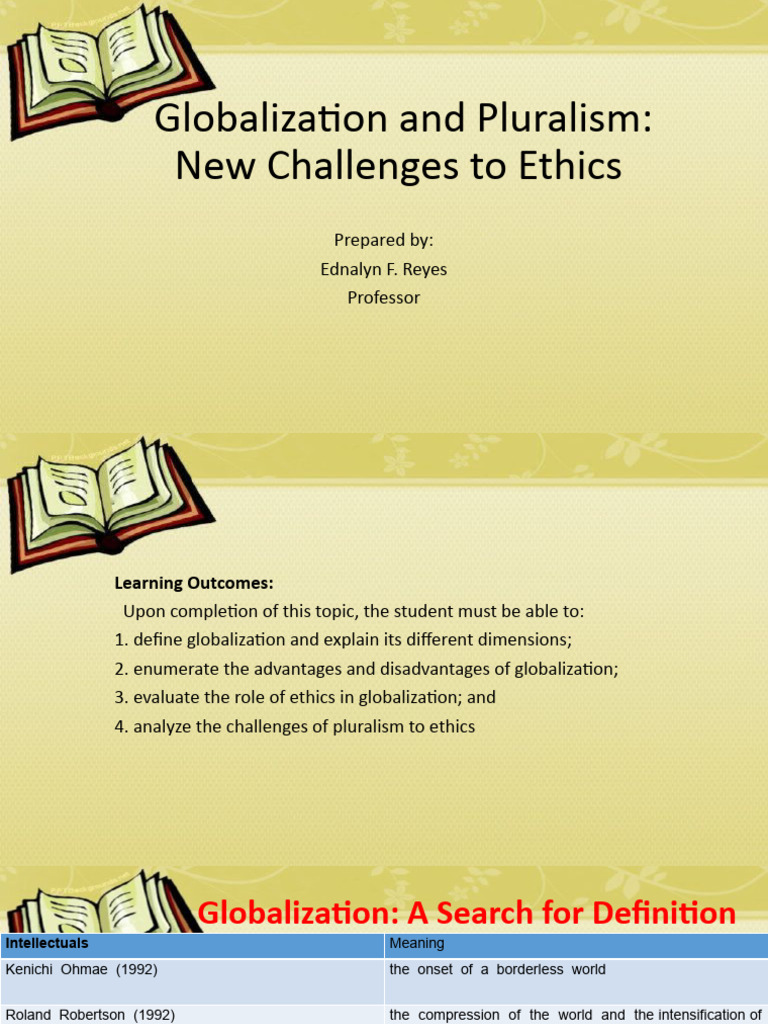 Globalization and Pluralism (Autosaved) | PDF | Globalization ...