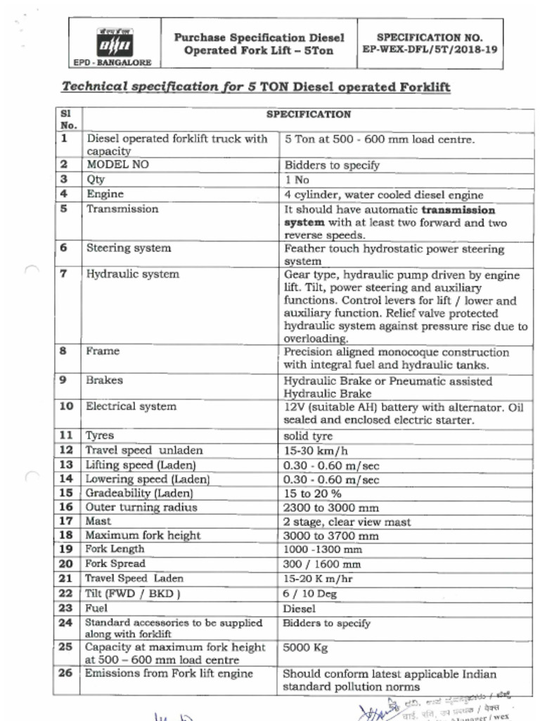 5 Ton Spec 1524129608 | PDF