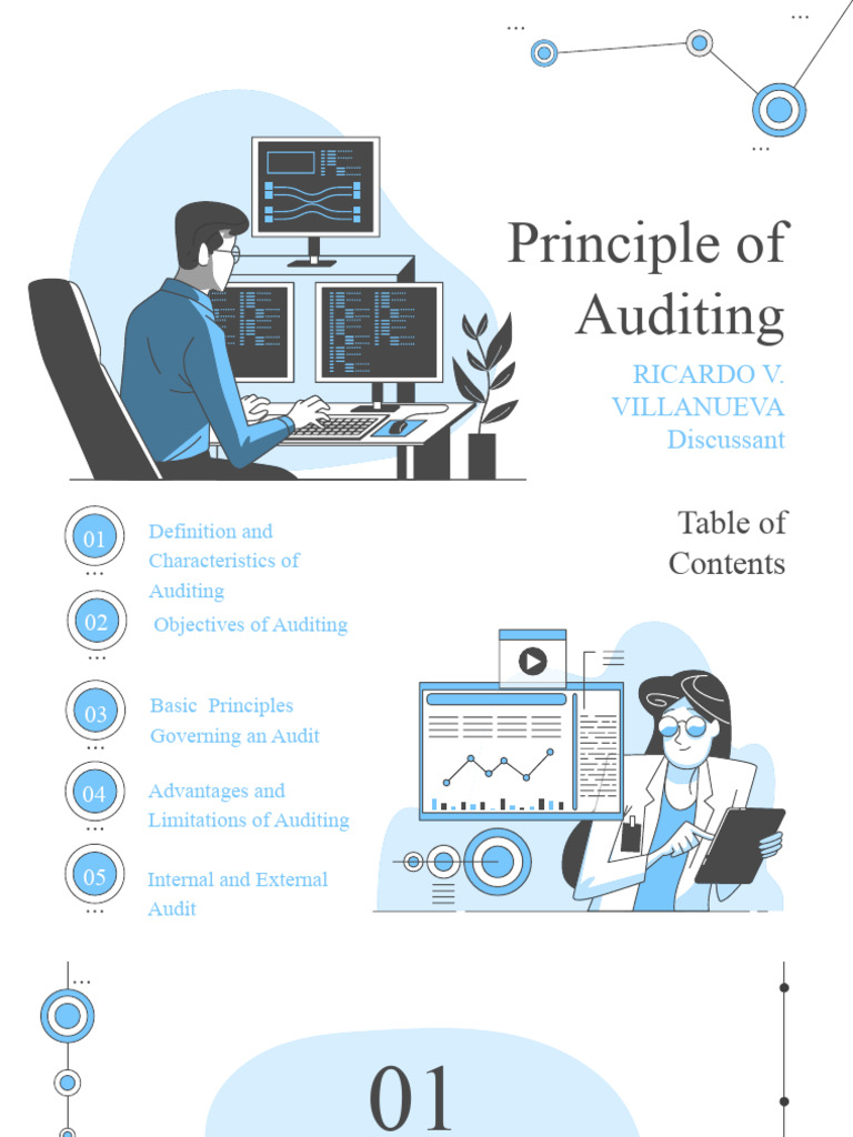 PRINCIPLES OF AUDITING by Ricardo Villanueva | PDF | Audit | Auditor's Report