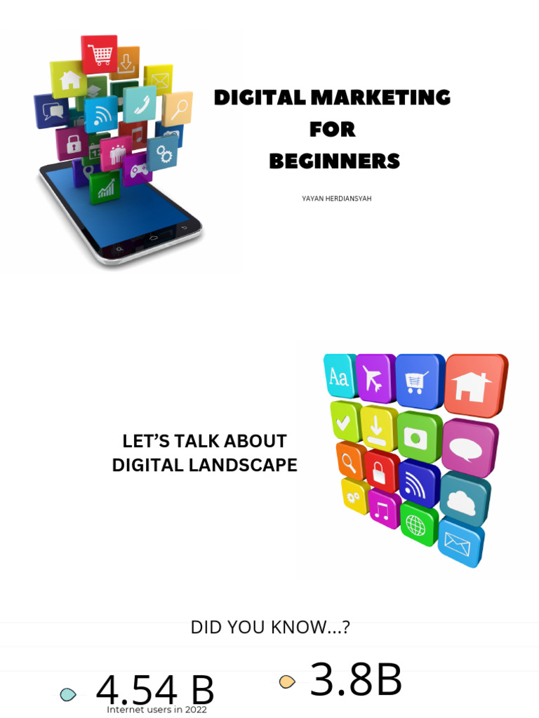 Digital Marketing For Beginners | PDF | Digital Marketing | Online ...