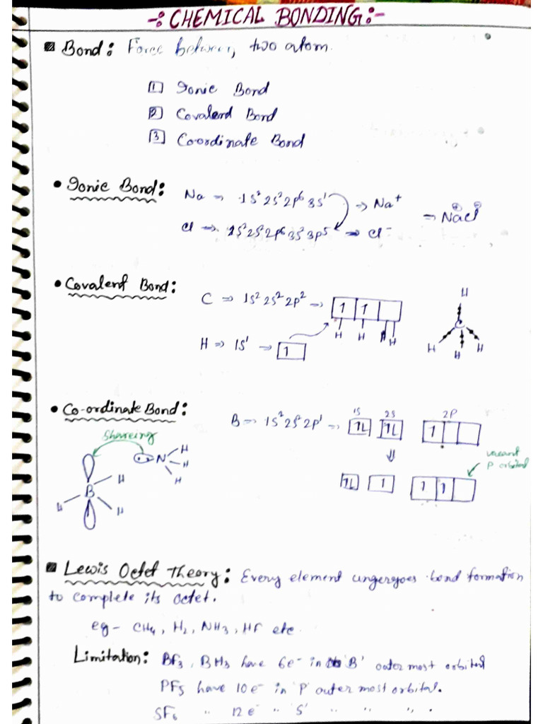 Chemical Bonding | PDF