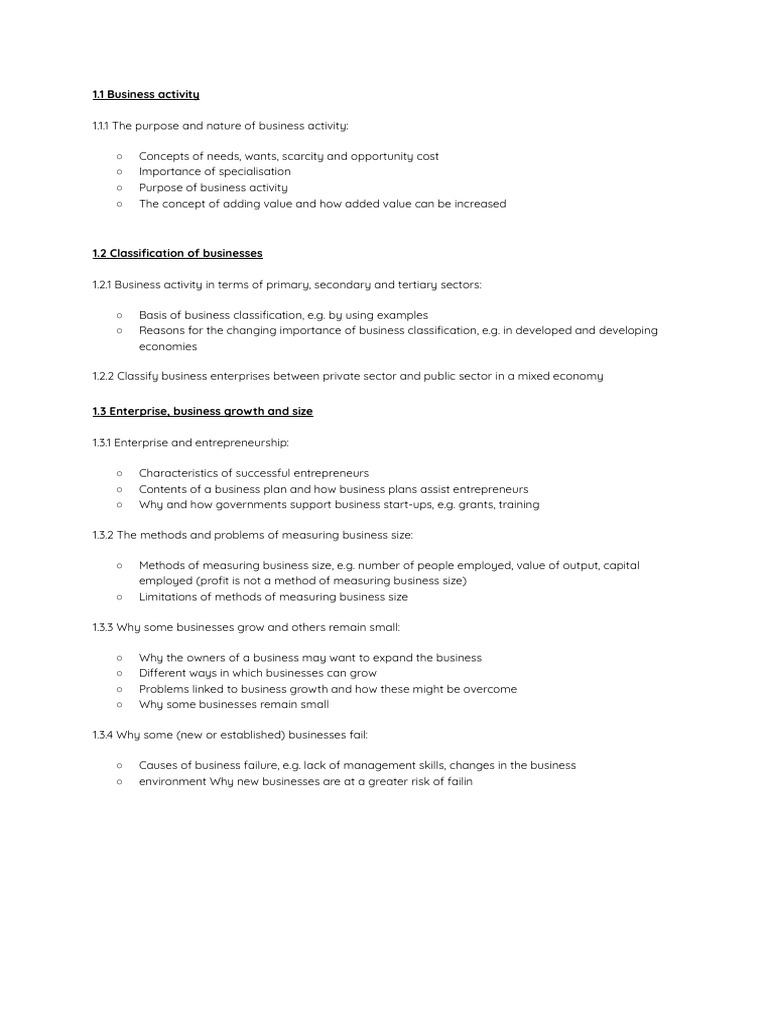 Business Study Breakdown-2 | PDF | Entrepreneurship | Marketing