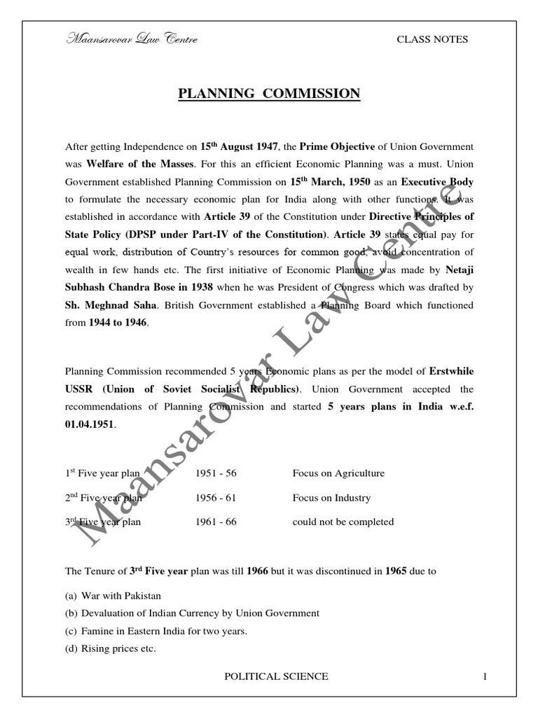 0268a5bc36778-Planning Commission | PDF | Economies | Government