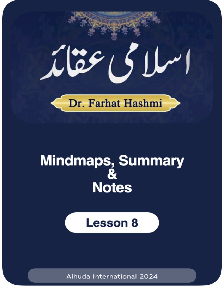 Islami Aqaid-8 | PDF