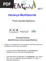 Entendendo a Herança Multifatorial | PDF | Alelo | Herdabilidade