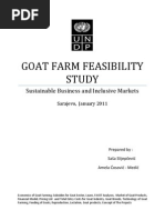 Goat Farming Business Plan Template | PDF | Livestock | Farms