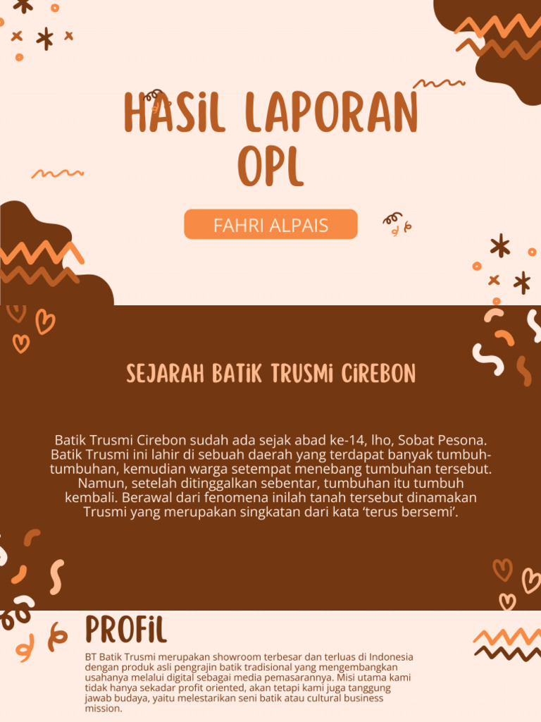 Laporan Opl | PDF