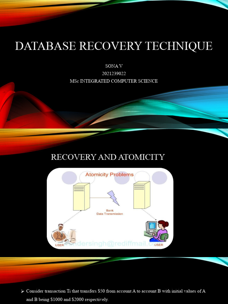 Database Recovery Techniques | PDF | Database Transaction | Data Management