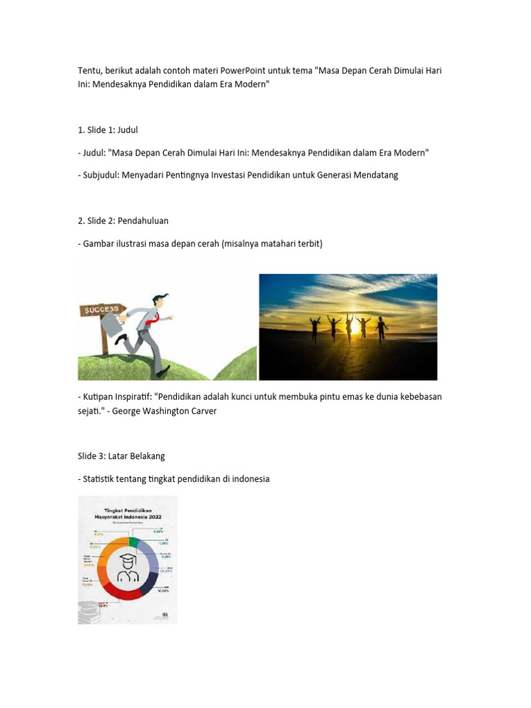 Materi PPT Narasumber | PDF | Seni