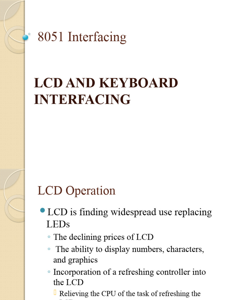 Unit 2 IO and Memory Interfacing - cs3691 | PDF | Analog To Digital Converter | Digital To ...