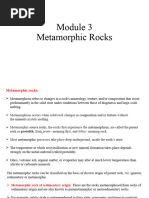 Prograde and Retrograde Metamorphism | PDF | Rock (Geology ...