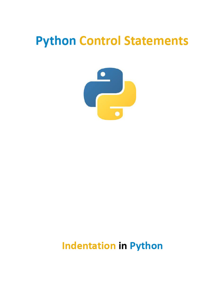 Control_Statements_in_Python | PDF | Control Flow | Python (Programming ... Control_Statements_in_Python | PDF | Control Flow | Python (Programming ...
