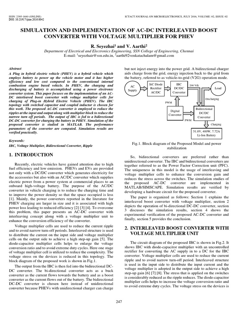 SIMULATION_AND_IMPLEMENTATION_OF_AC-DC_INTERLEAVED | PDF | Rectifier | Electrical Network