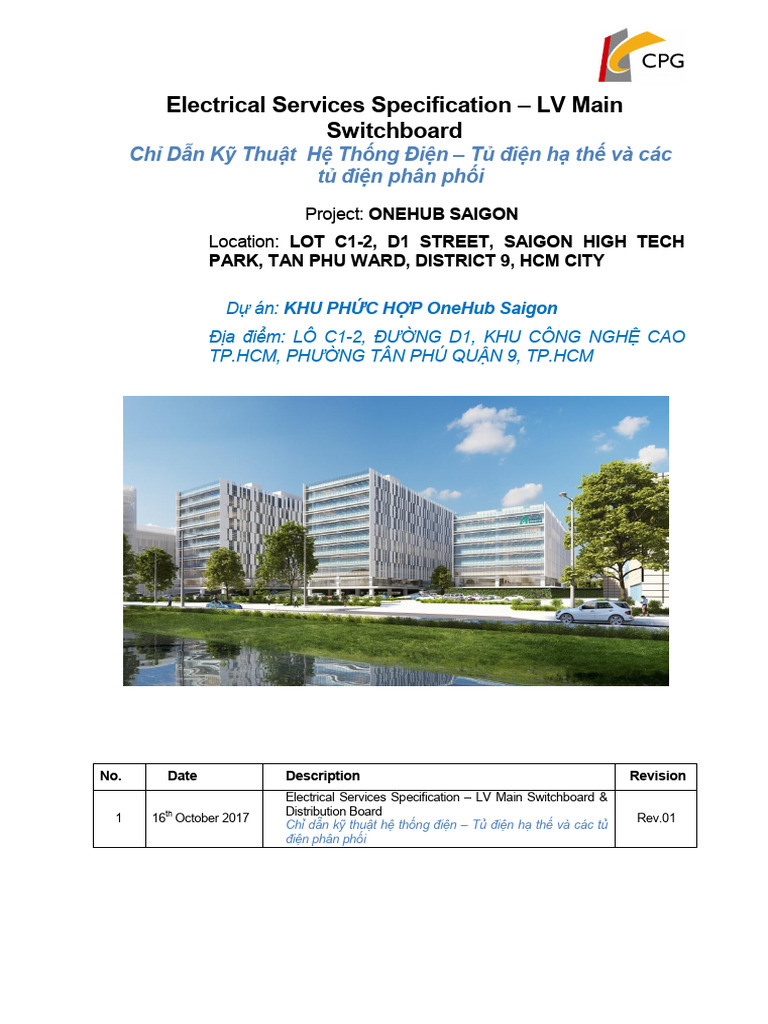 Section 1 - E4 - LV Switchboard | PDF