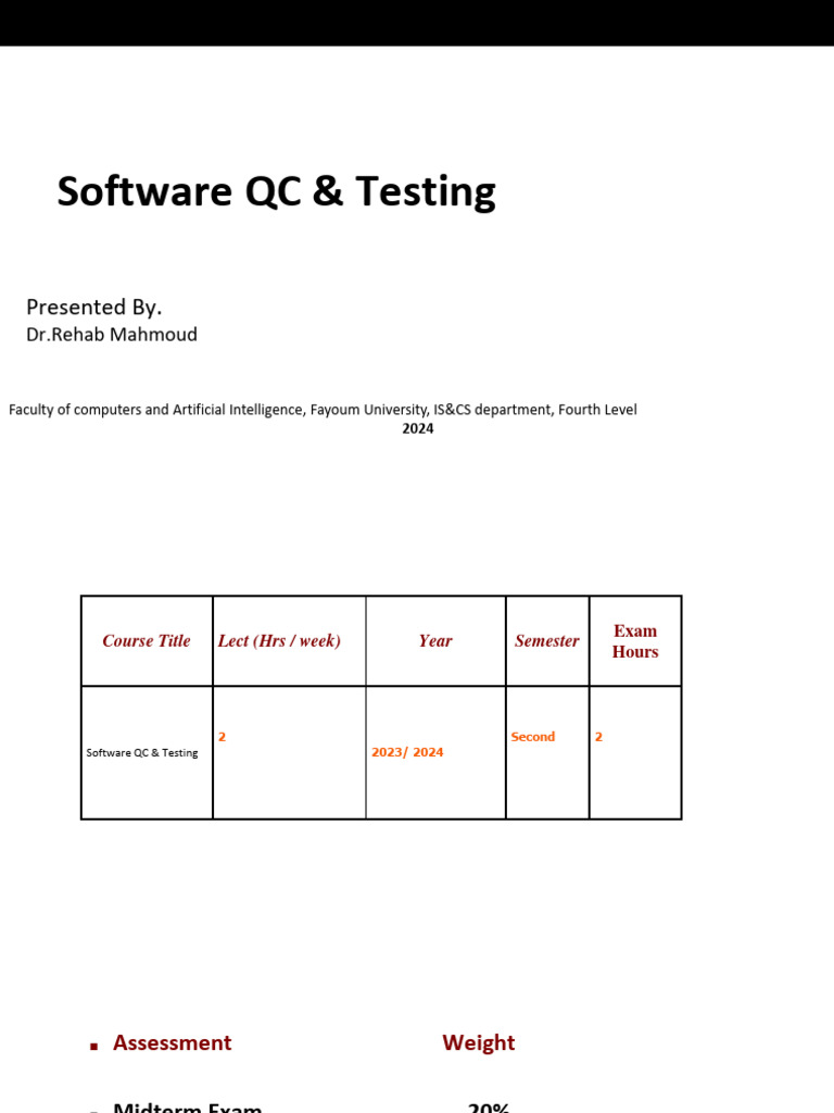 Chapter1 Testing Pdf Software Testing Software Bug 6832