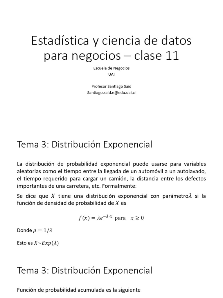 Estadísticas y Data Science | PDF | Distribución de veneno | Enseñanza de matemática