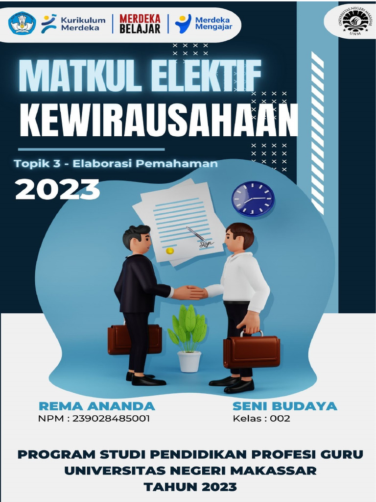 T.3 Elaborasi Pemahaman | PDF | Karier & Perkembangan | Bisnis