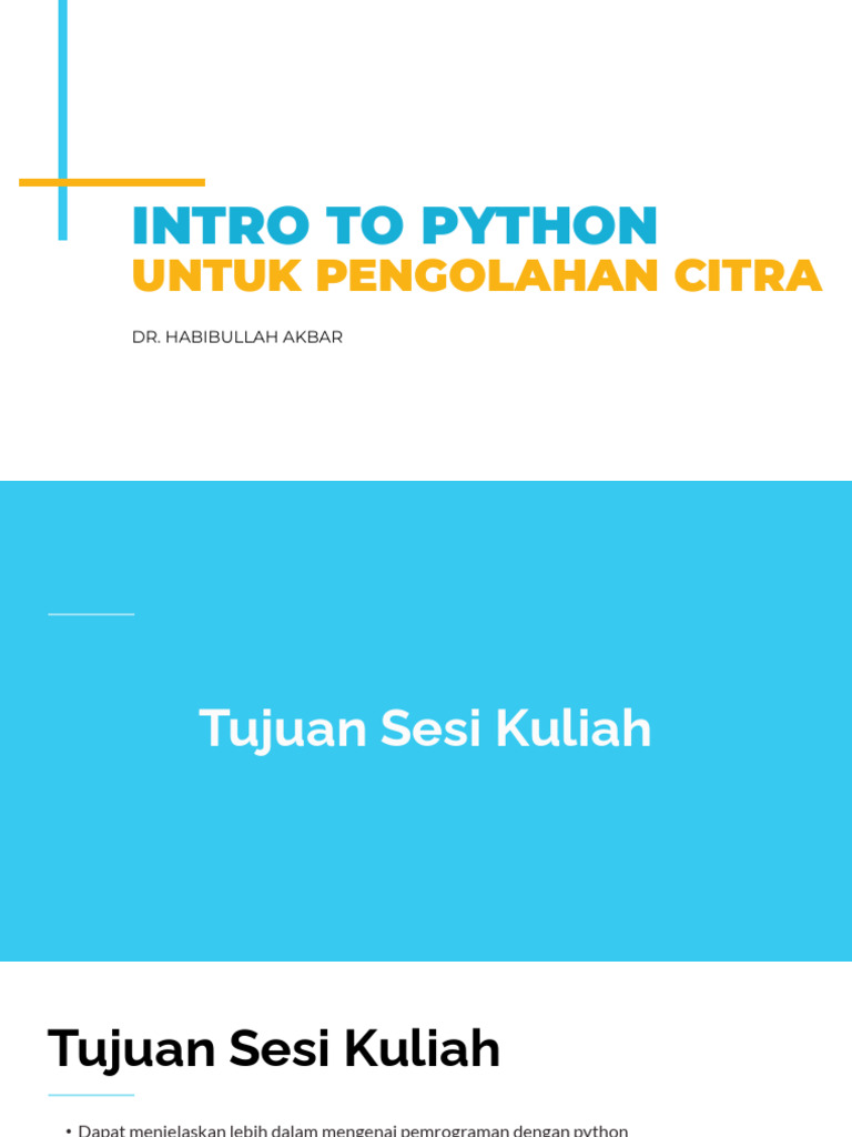 Modul 2 Python Untuk Pengolahan Citra Pdf