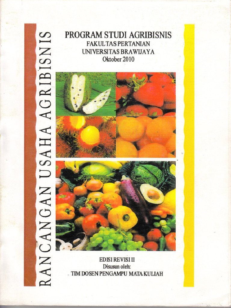 E-Book RUA Bahan Ajar Kuliah Prodi AGB UB 2010 | PDF