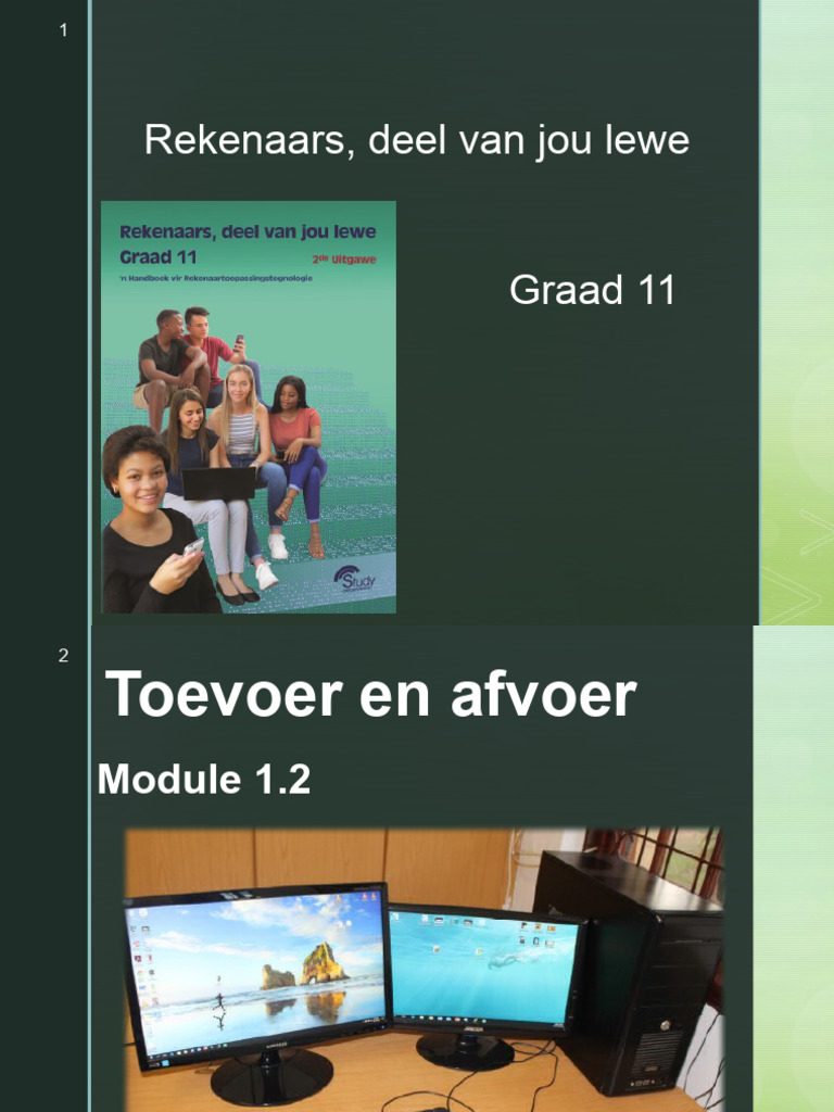 1 - 2 Toevoer en Afvoer | PDF