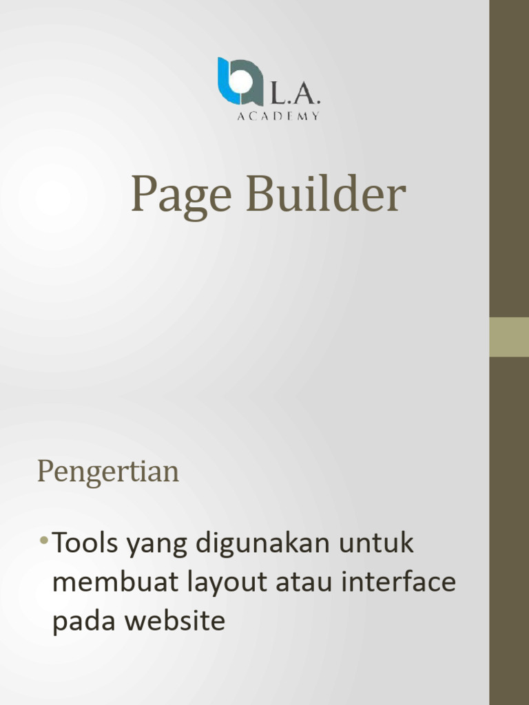 Sesi 3 Mengenal Elementor Dan Membuat Portofolio Website Landing Page | PDF