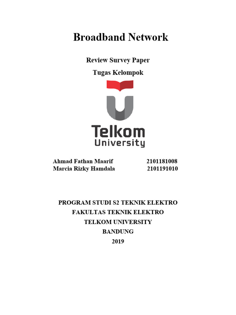 Resume Paper Broadband Marcia Dan Fathan | PDF | Sains & Matematika | Komputer