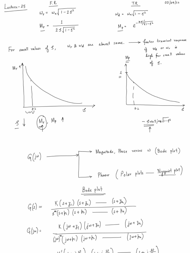 Lecture-25 Bode Plot | PDF