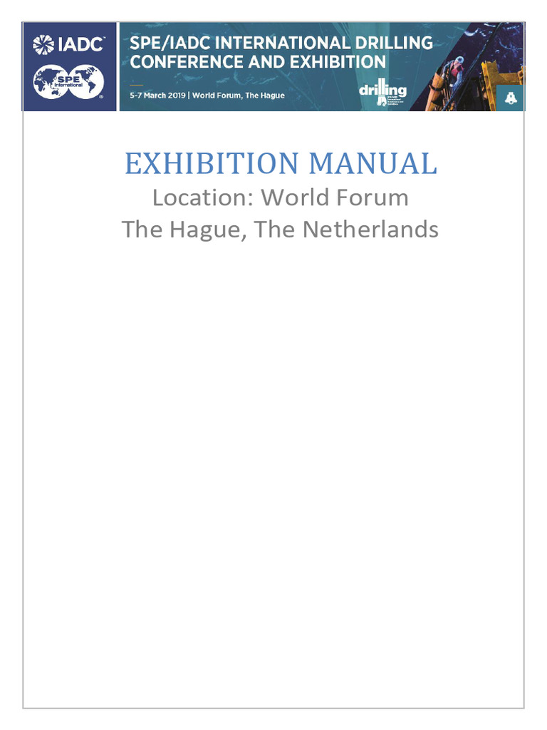 19dc Exhibitor Services Manual | PDF | Occupational Safety And Health ...