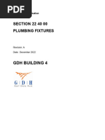 22 06 40.13 - Plumbing Fixture Schedule | PDF | Plumbing | Specification (Technical Standard)