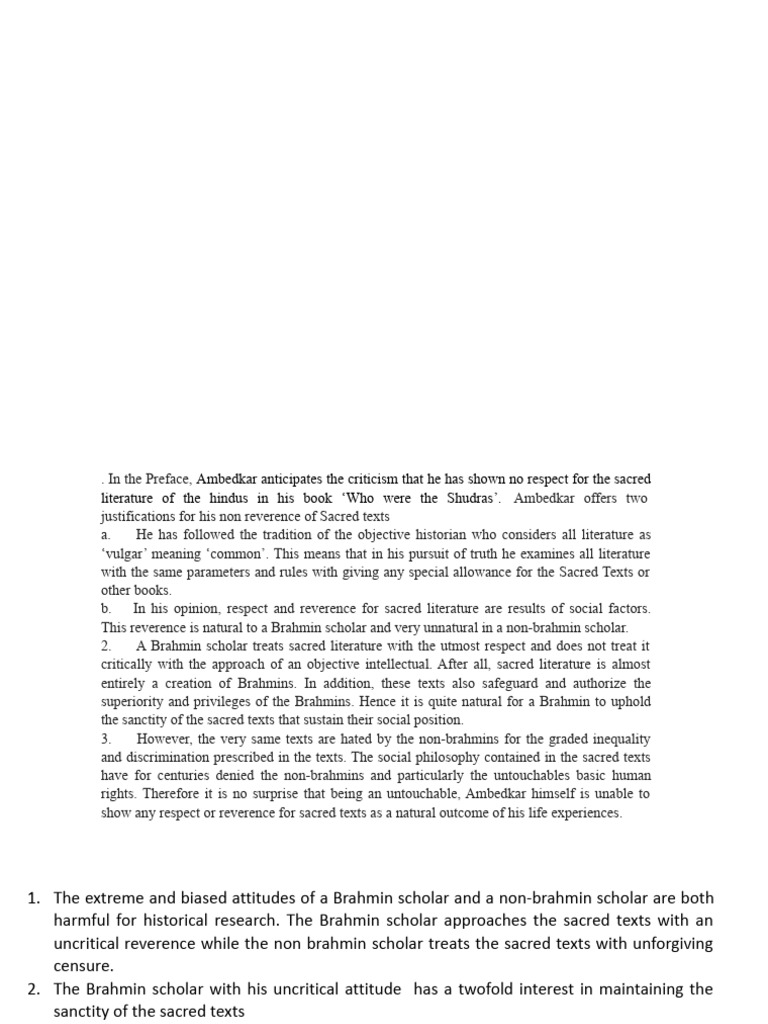Who Were The Shudras | PDF