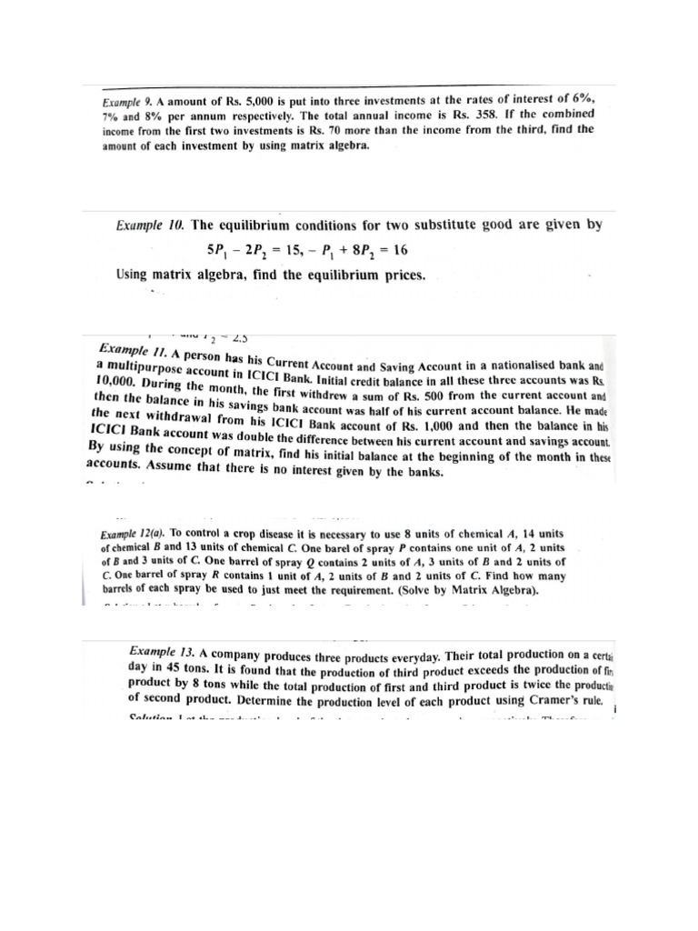 Matrices And Determinants Part 2 Pdf