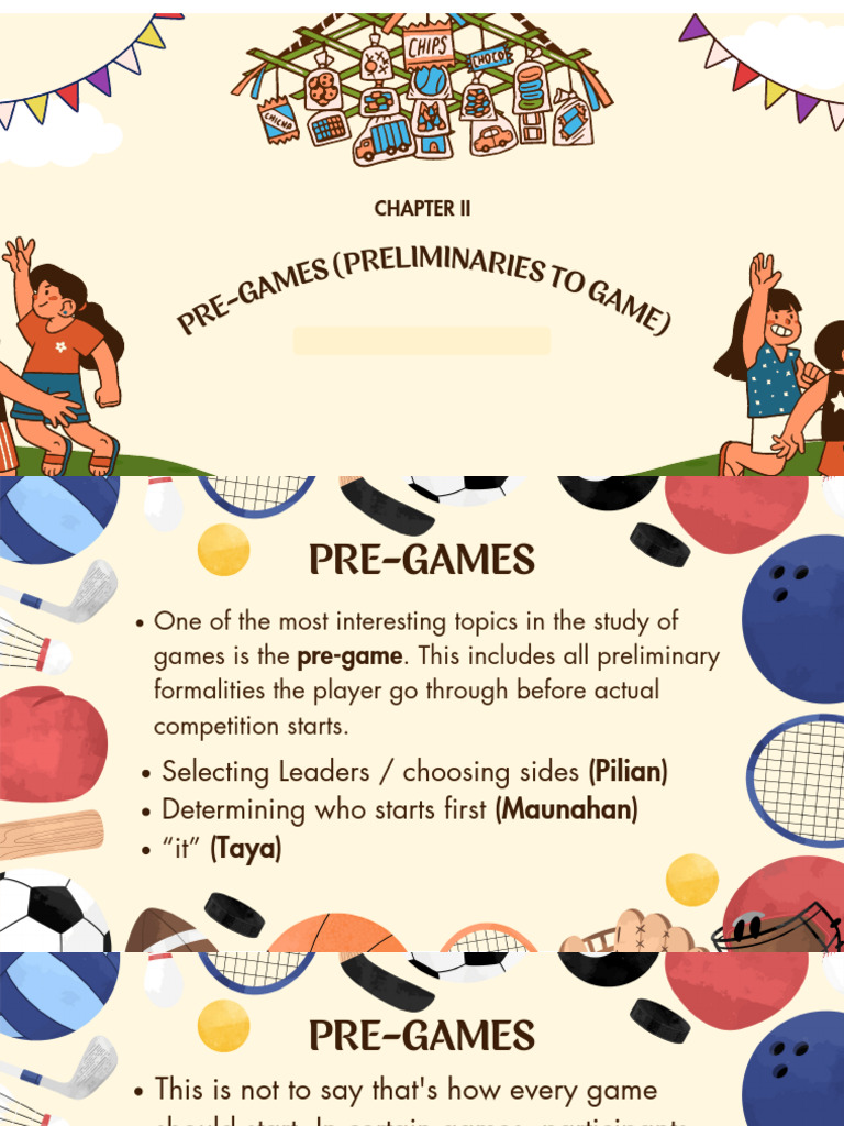 Philippine Games Chapter 2 | PDF