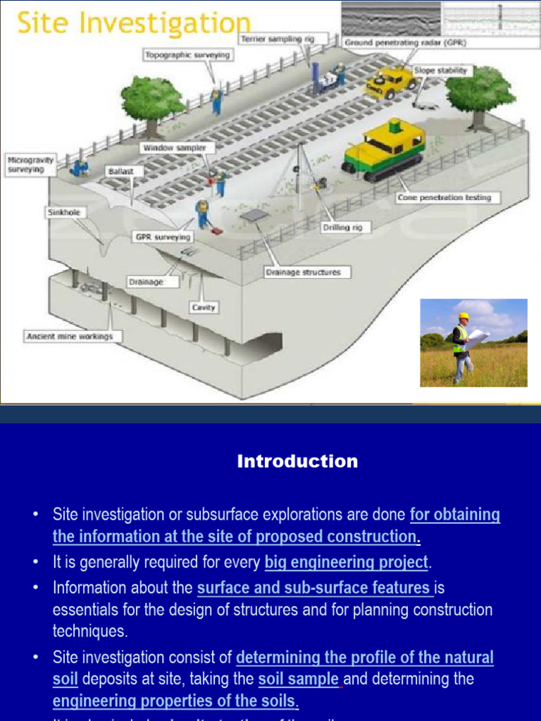 Site Investigation for Construction Projects | PDF | Geotechnical ...