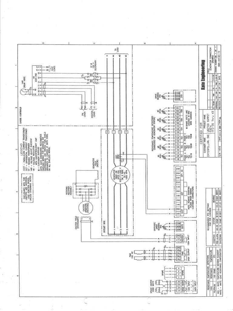 Kato Alternator Drawing | PDF