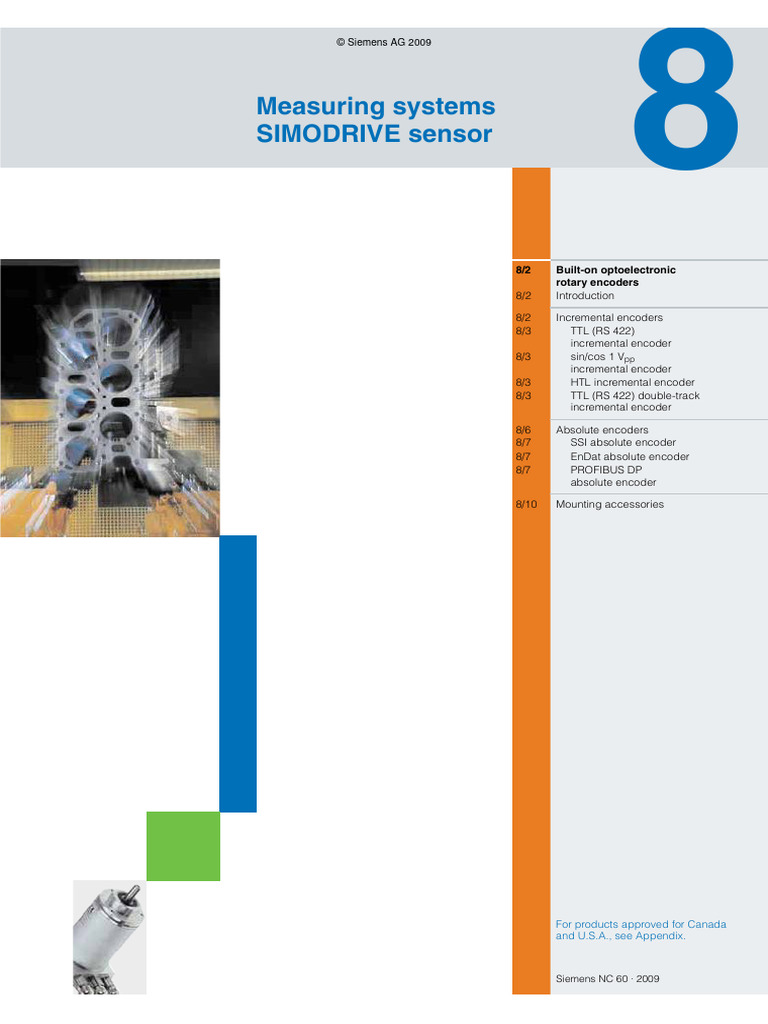 Encoders Siemens 6FX - Short Insert | PDF | Computer Data | Digital ...