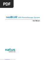 neoBLUE® LED Phototherapy User Manual | PDF | Medical Device | Light ...