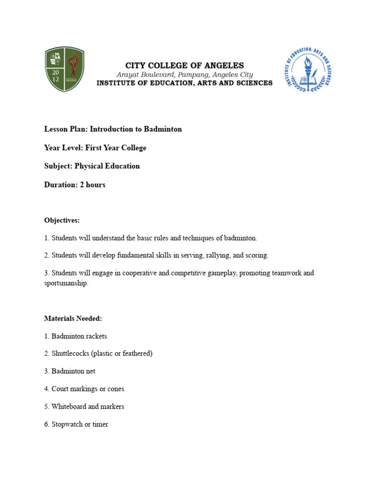 Lesson Plan_Libiano | PDF | Human Communication | Cognition