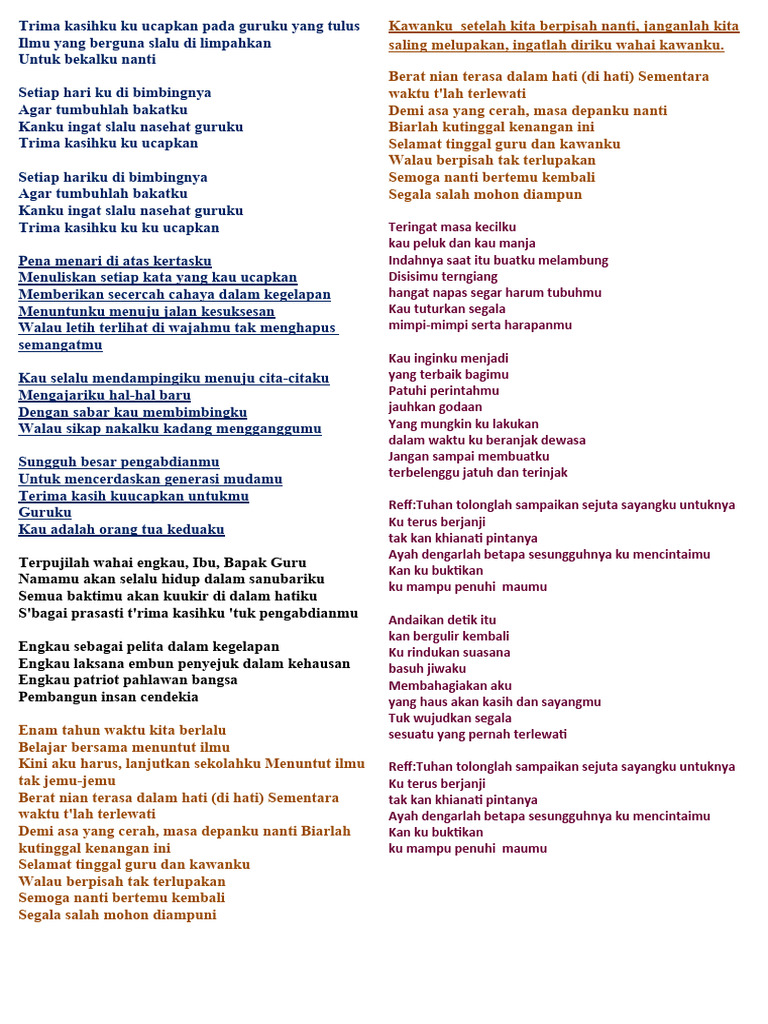 Lirik Padus | PDF | Puisi