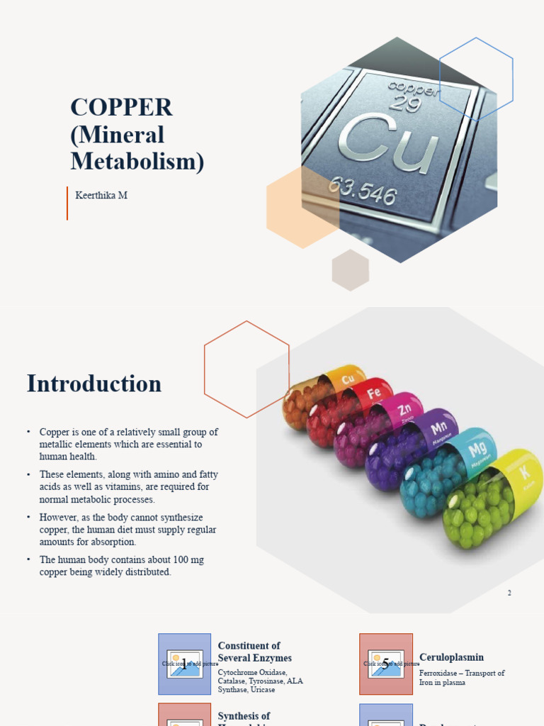 Copper | PDF | Copper | Biomolecules