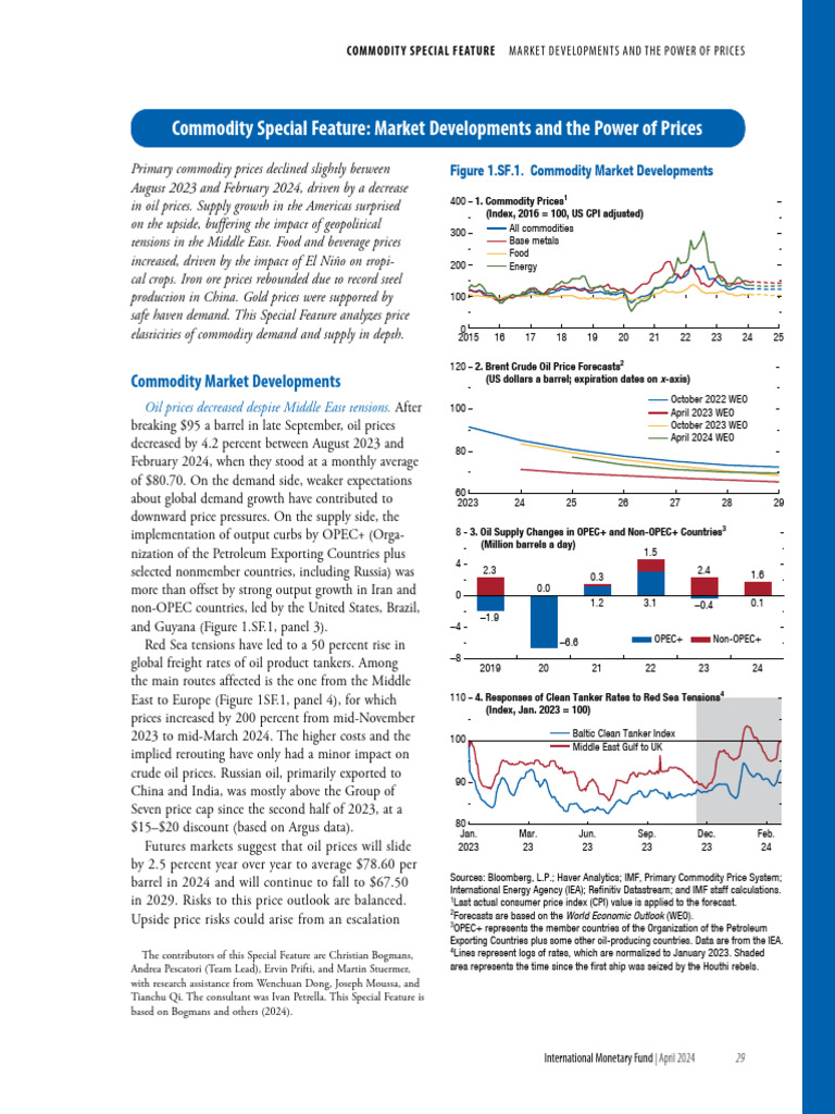 Commodity Price Trends and Analysis | PDF | Elasticity (Economics ...