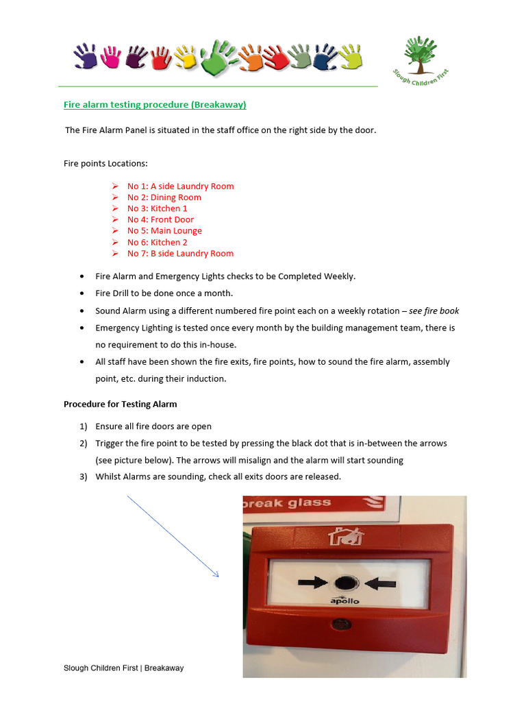 Fire Alarm Testing Procedure Guide | PDF