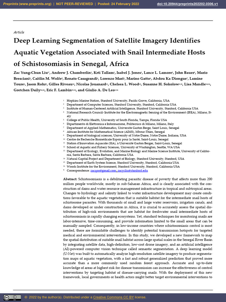 Deep Learning Segmentation of Satellite Imagery Id | PDF | Image ...