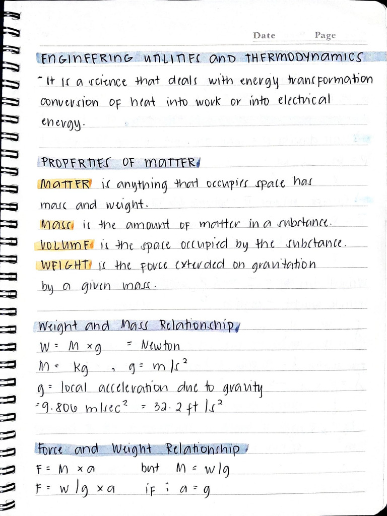 Thermodynamics Notes | PDF