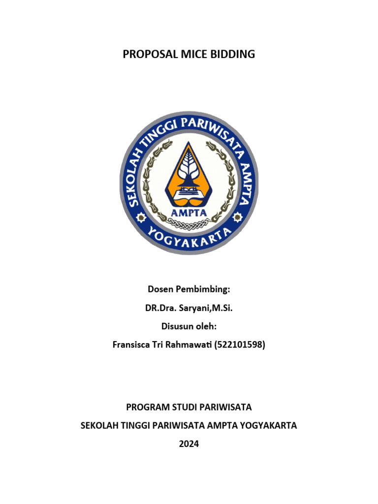 Proposal Mice Bidding Uas Contoh | PDF